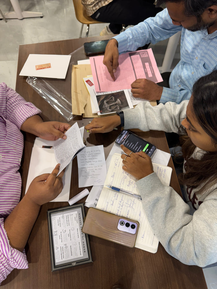 Murder Mystery Game Night at Primarc Pecan HO, Mumbai – Joy Juncture